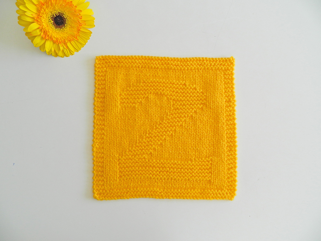 Number 2 knitting pattern - NUMBERS SERIES - Oh La Lana!