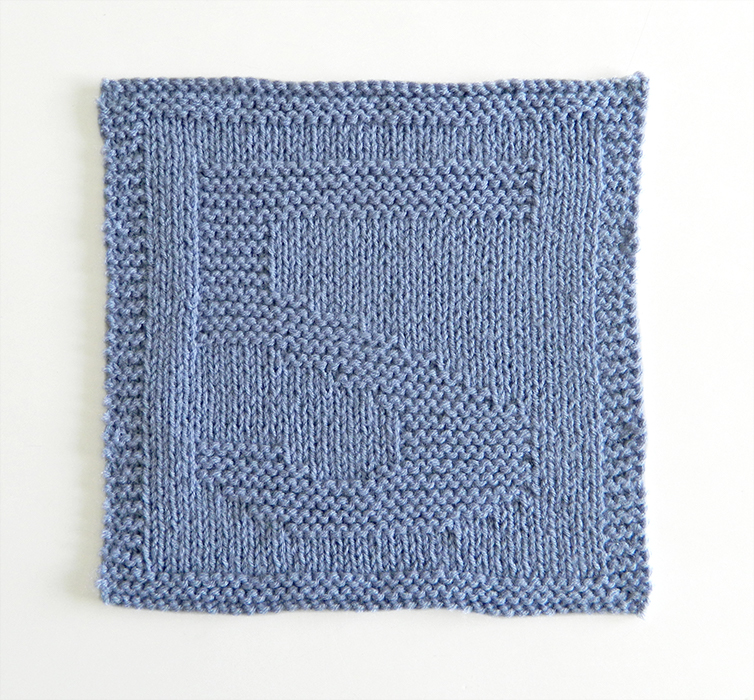 Number 5 knitting pattern - NUMBERS SERIES - Oh La Lana!
