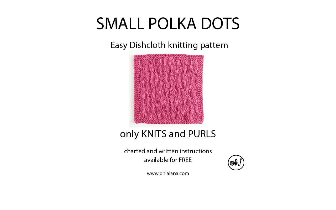 SMALL POLKA DOTS pattern: Block 40 of 52SP - OhLaLana!