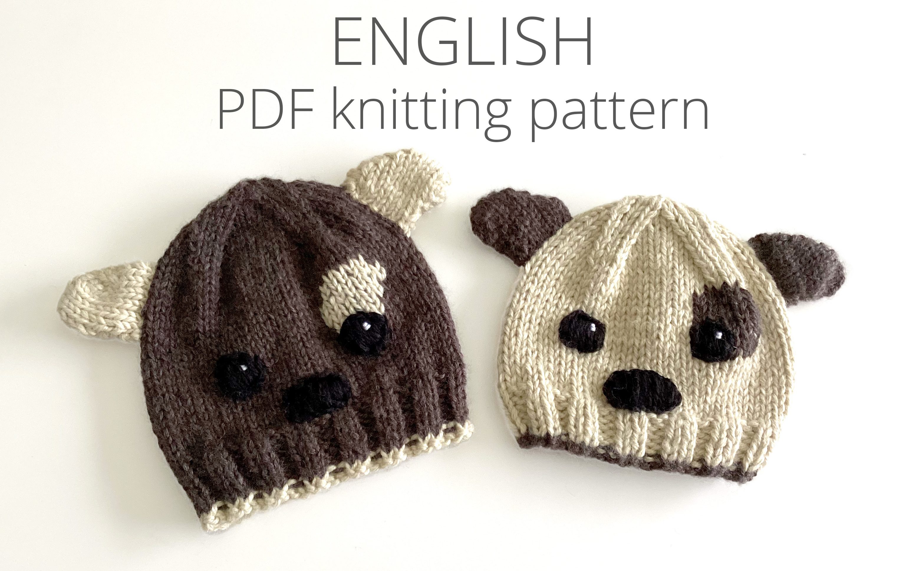 DOG HAT pattern - Oh La Lana!