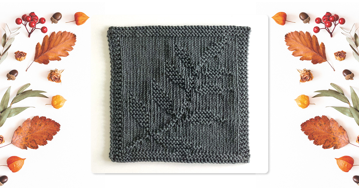 Branch Knitting Pattern: Free Block | Woodlands MKAL Clue #2