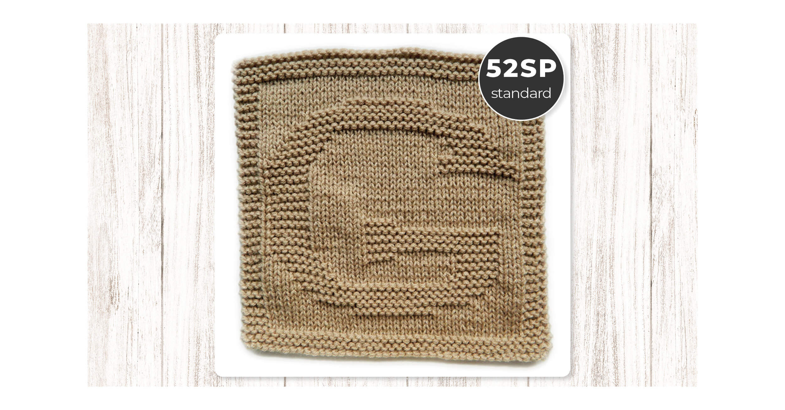 Classic Letter G knitting pattern: Free traditional letter G block